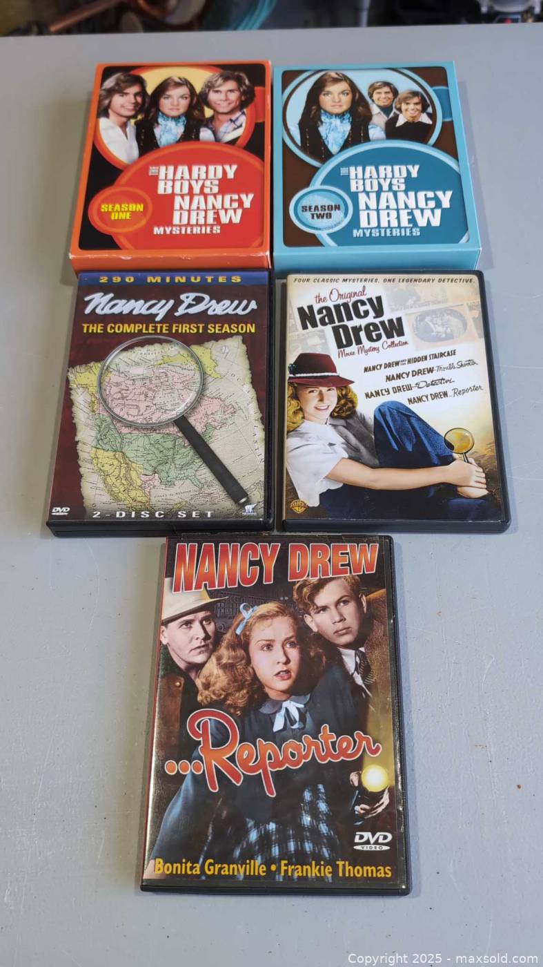 Hardy Boys & Nancy Drew DVD Lot - 5 Sets, Region 1 | Niagara-On-The ...