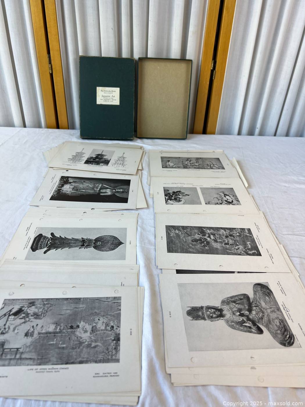 The University Prints Japanese Art Study Plates, 8 x 5 in, Boxed ...