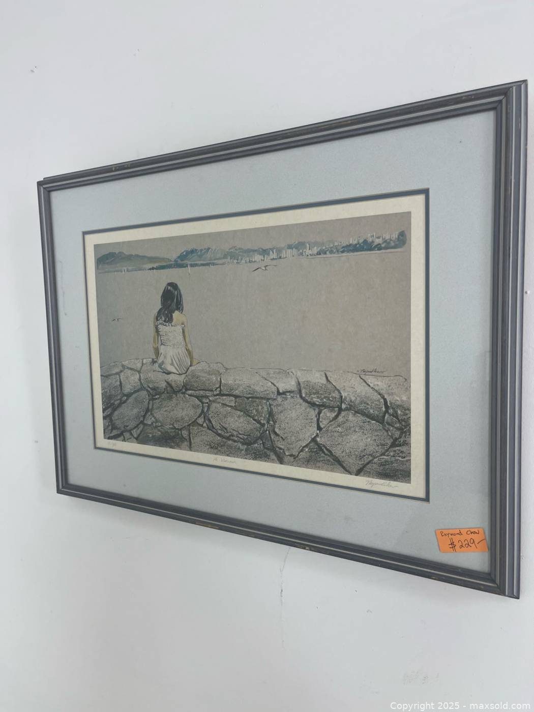 “Hi Vancouver” signed & numbered lithograph by Canadian artist Raymond ...