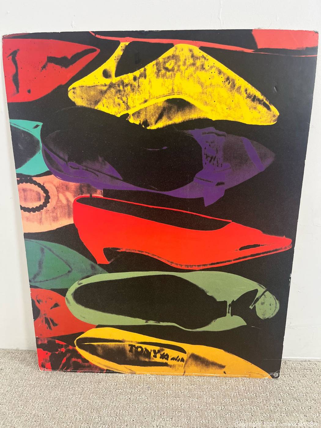 Warhol Foundation printed in Germany authorized poster print of Warhols ...
