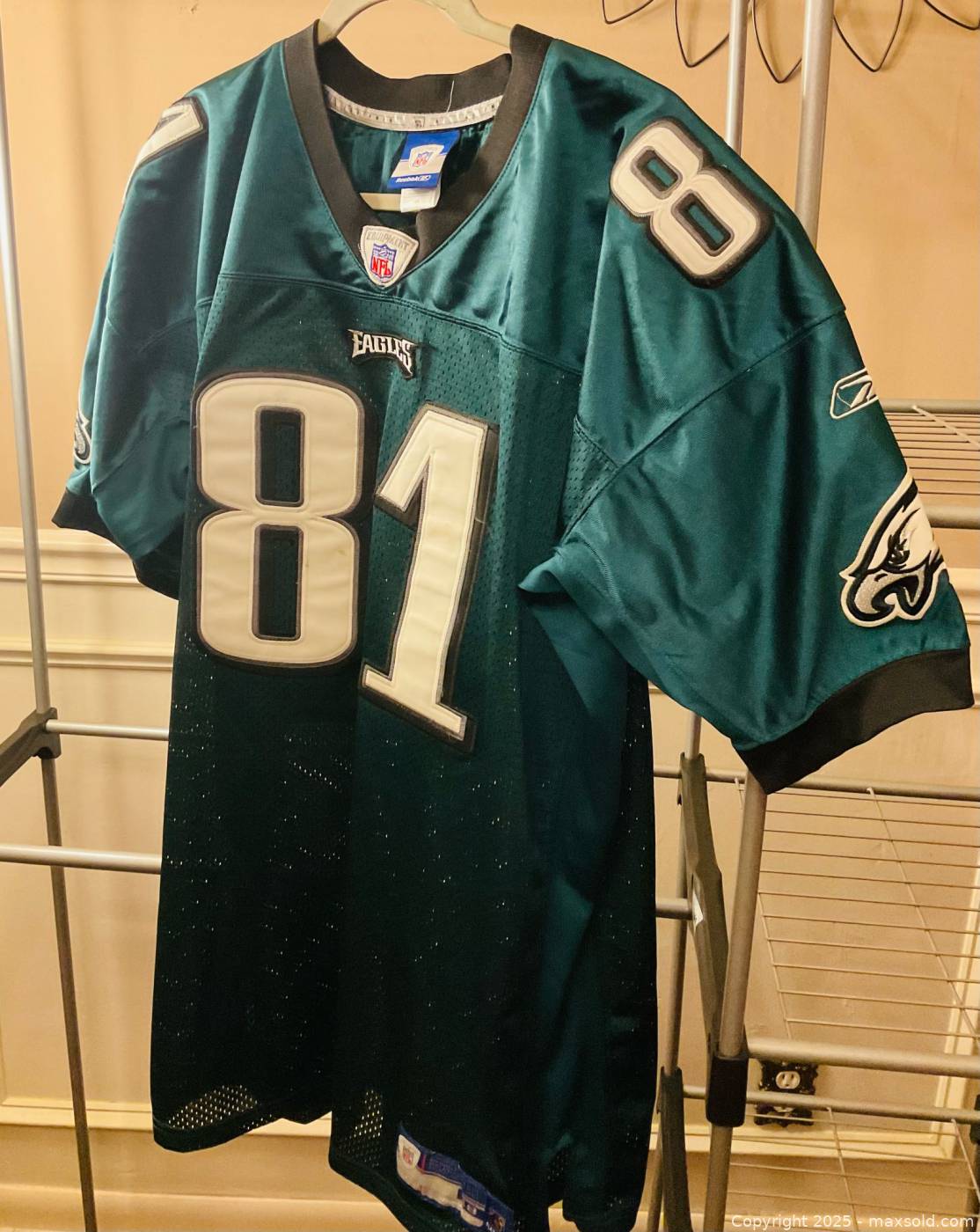 Reebok NFL Philadelphia Eagles #81 Jersey - Midnight Green | Norwood ...