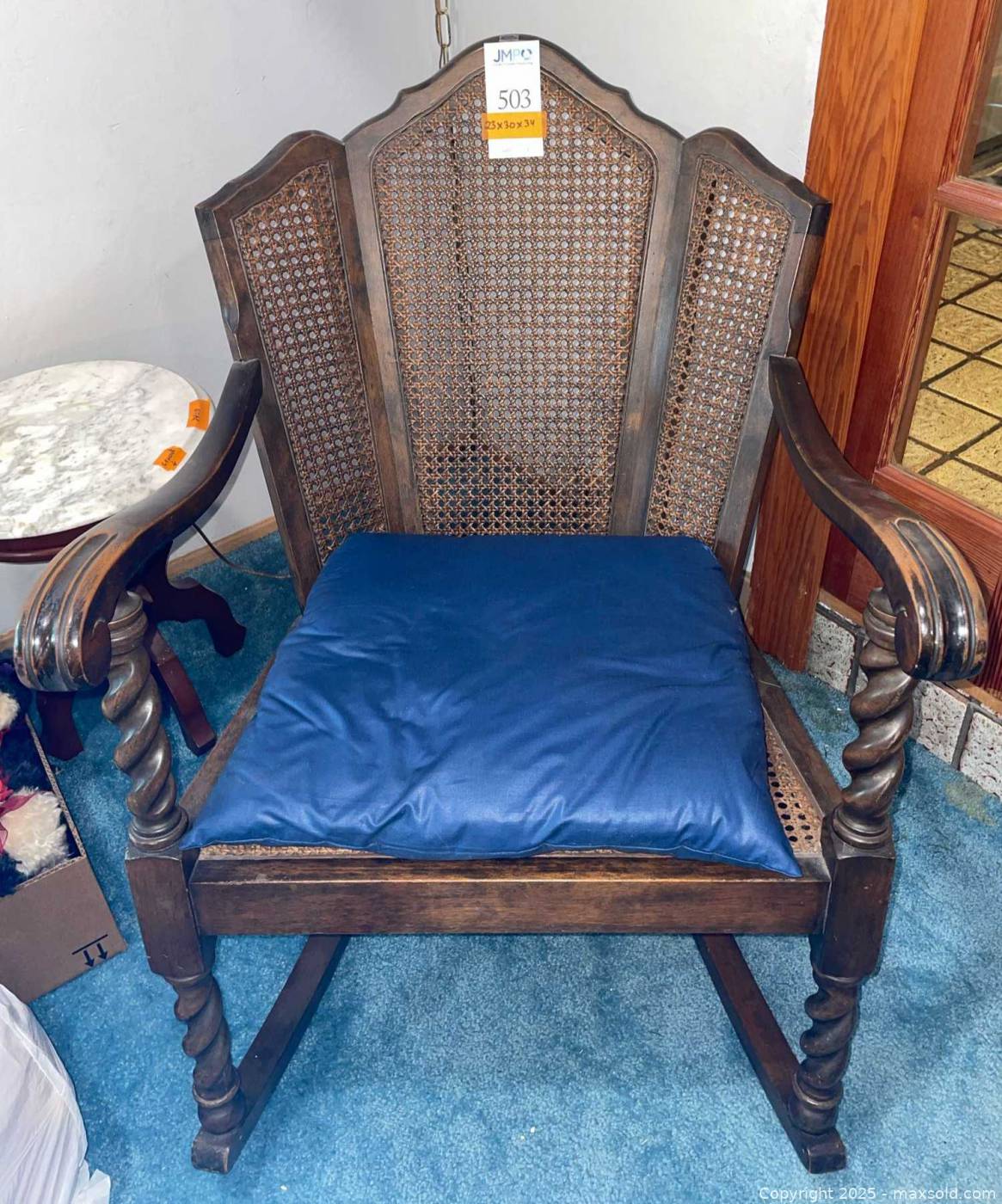 Rattan Rocking Chair | San Jose (California, USA) PARTNER MANAGED ...