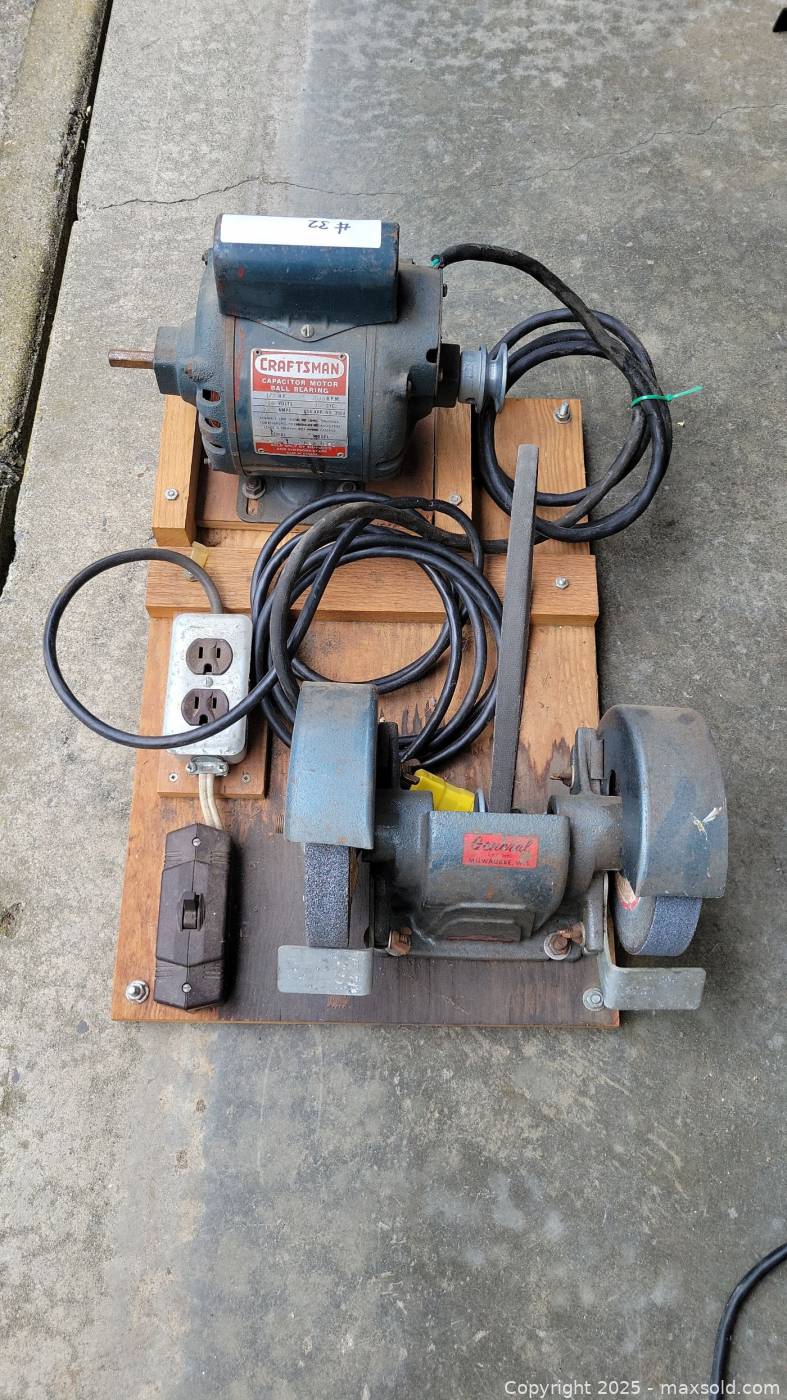 Craftsman Bench Grinder | Abbotsford (British Columbia, Canada) PARTNER ...