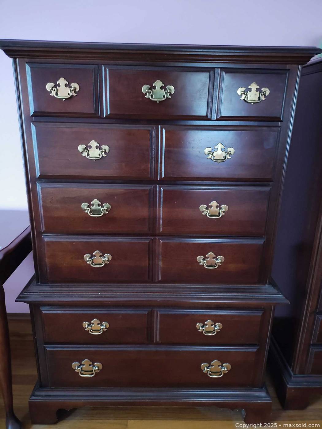 American Drew Tall Chest-on-Chest Dresser, 11-Drawer B | Quincy ...