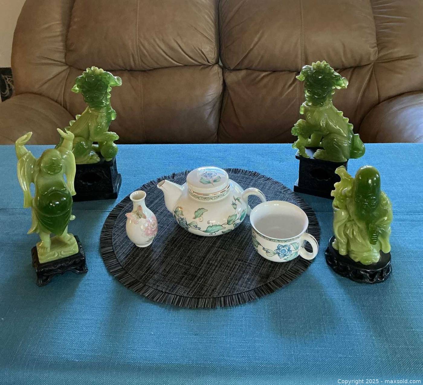 Nantucket Floral Tea Set with Gold Trim, Made in China, Decorative ...