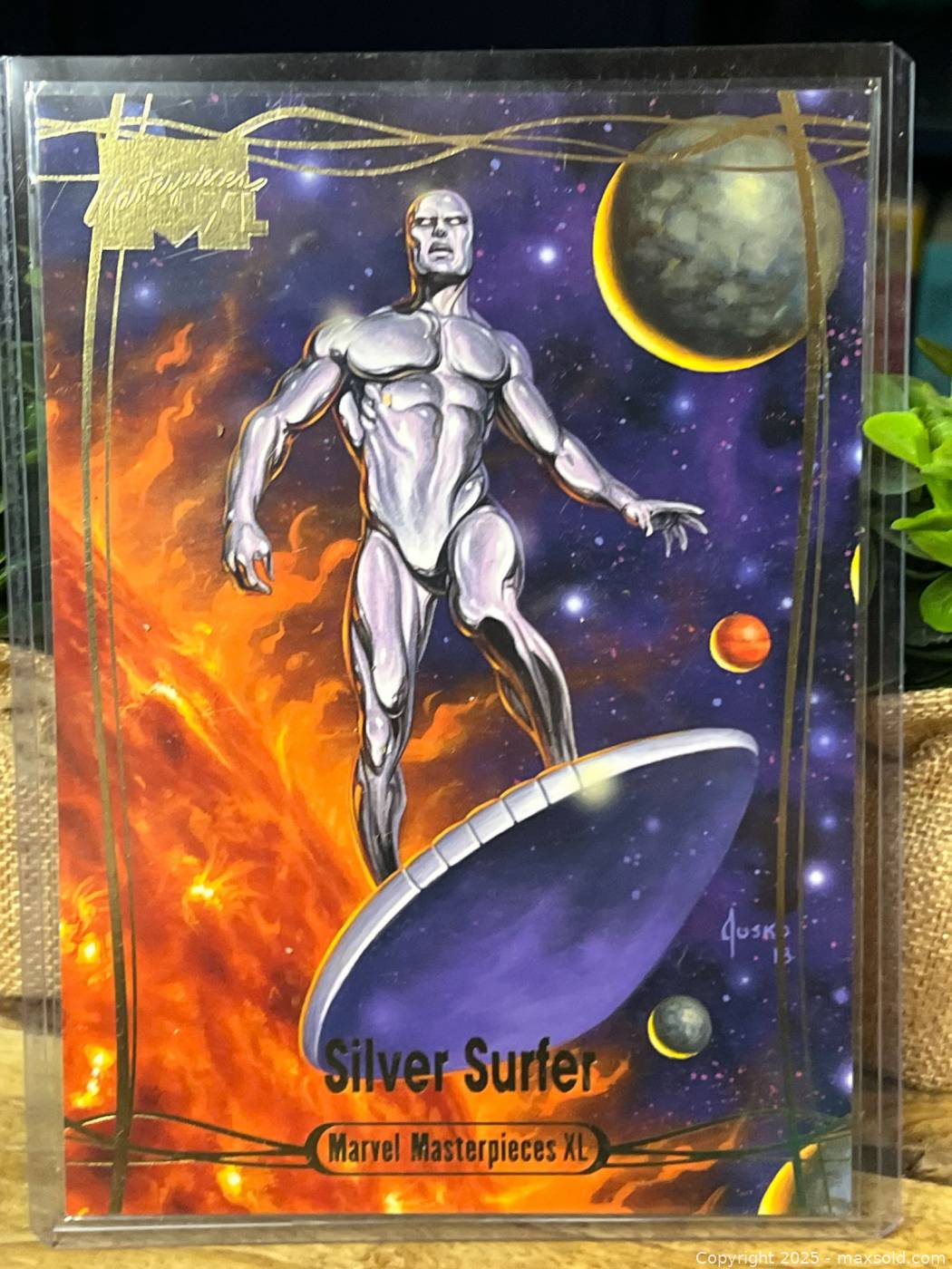 Marvel XL Silver Surfer GOLD 5x7 serial numbered 435/499 | Toronto ...