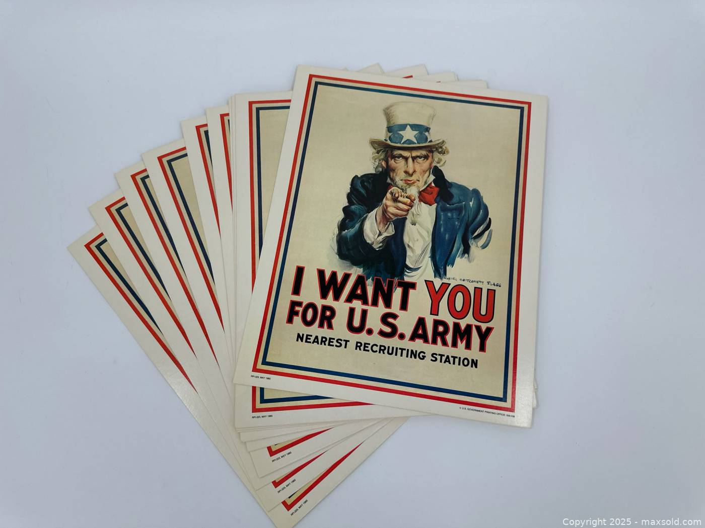 12 "I Want You" Vintage Uncle Sam Posters | Napa (California, USA ...