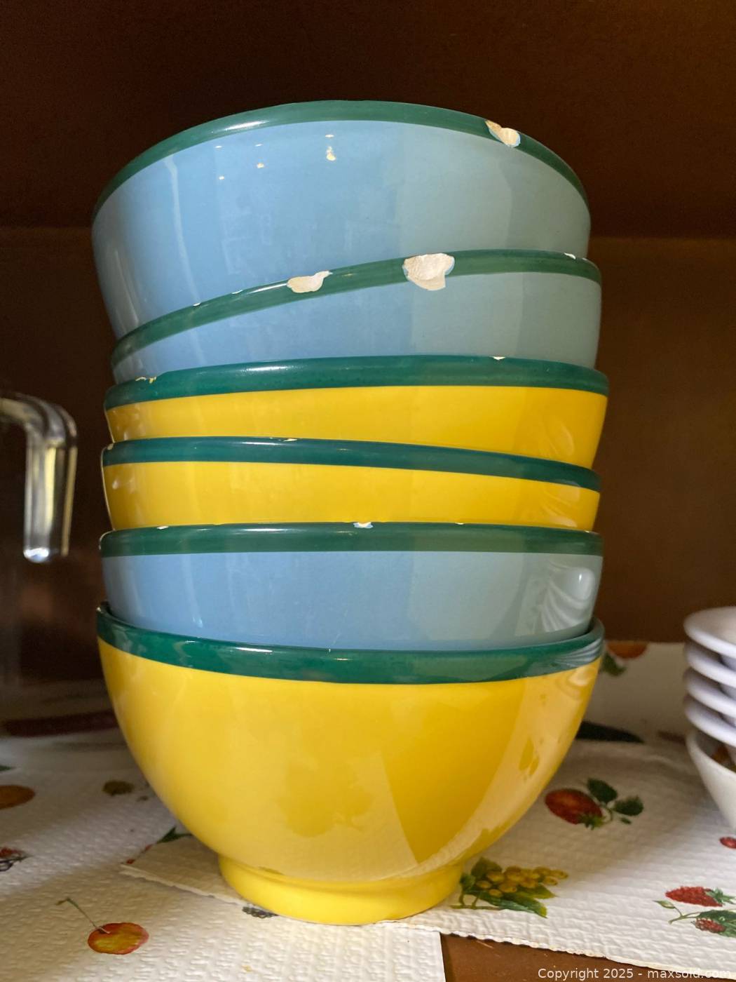 Guy Buffet, Myott, Melamine, Ceramic Bowls and Small Plates/Saucers B ...