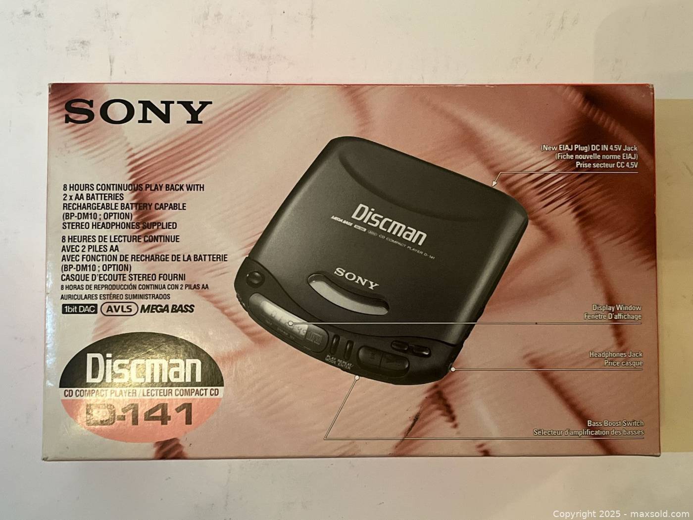 ORIGINAL SONY DISCMAN | Toronto (Ontario, Canada) PARTNER MANAGED ...