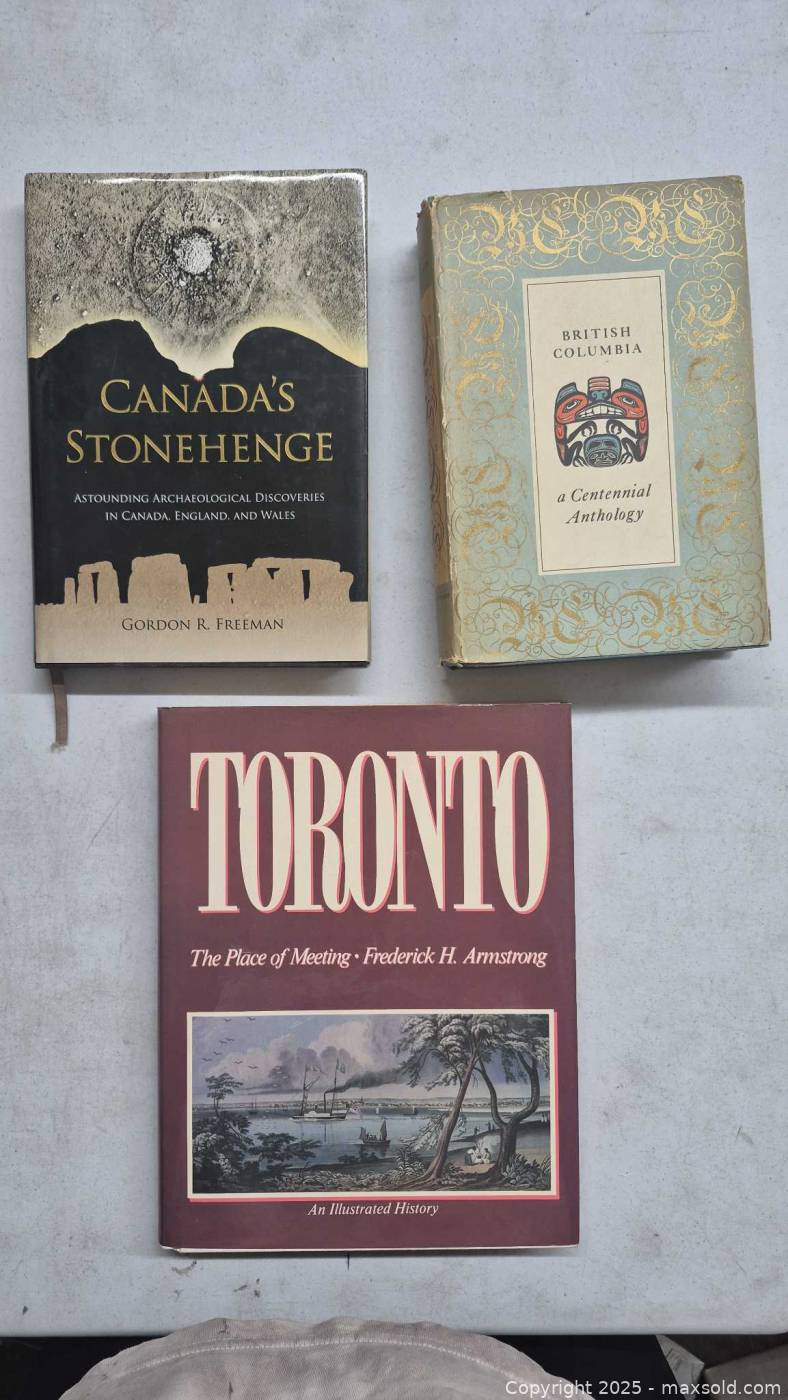 Lot of 3 Non-Fiction Books: Canadian History and Archaeology | Toronto ...