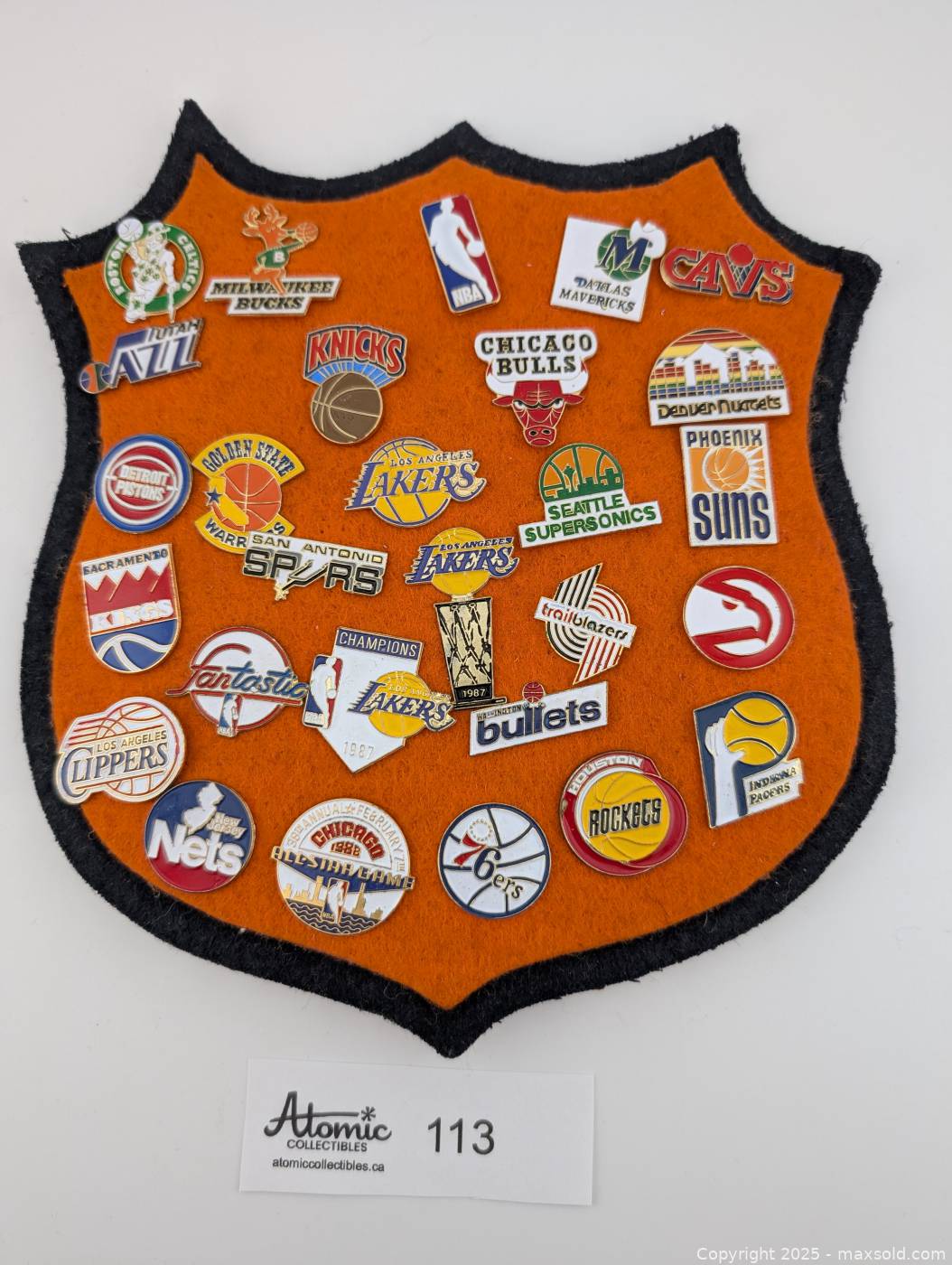 Vintage NBA Enamel Pin Set | Langley (British Columbia, Canada) SELLER ...