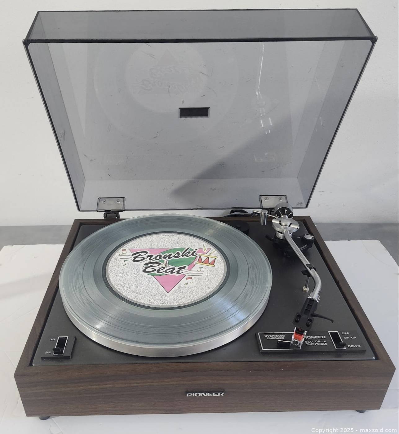Pioneer PL-12d II Turntable with Shure Cartridge & User Guide in ...
