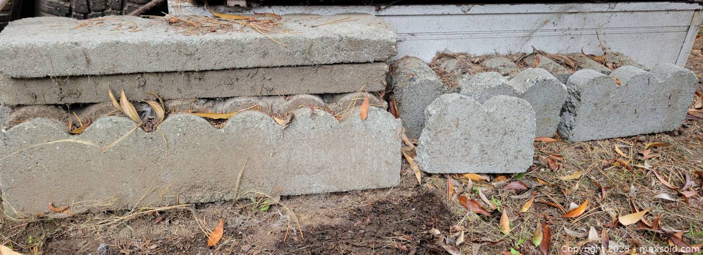 Scalloped Cement Edging | Federal Way (Washington, USA) SELLER MANAGED ...
