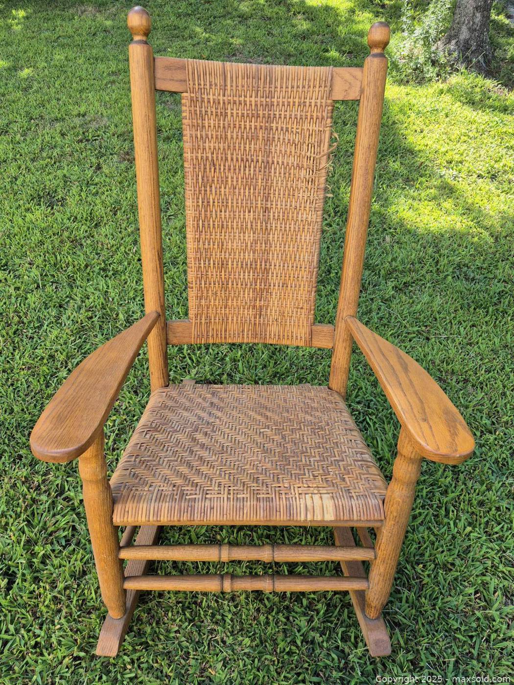 Vintage Carolina "Kennedy" Rocker P&P Chair Co. | Point Pleasant Beach ...