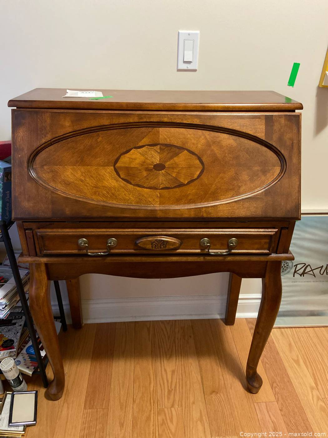 Drop-Front Secretary Writing Desk with Lower Drawer | Kingston (Ontario ...