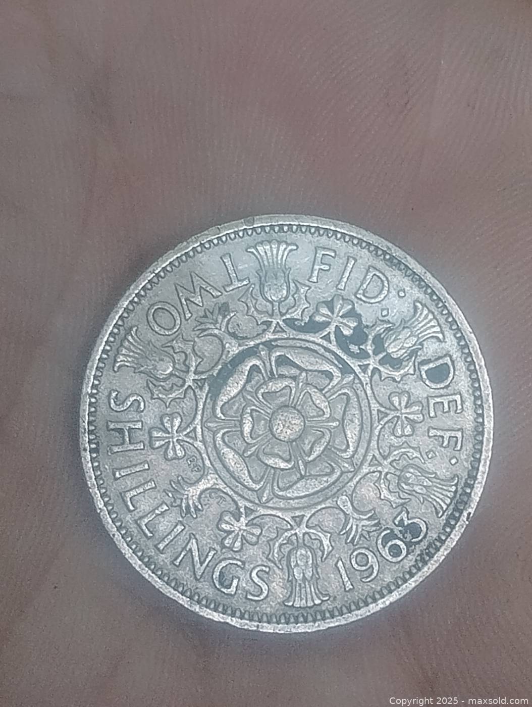 1963 2 shilling coin florin of england | South Frontenac (Ontario ...