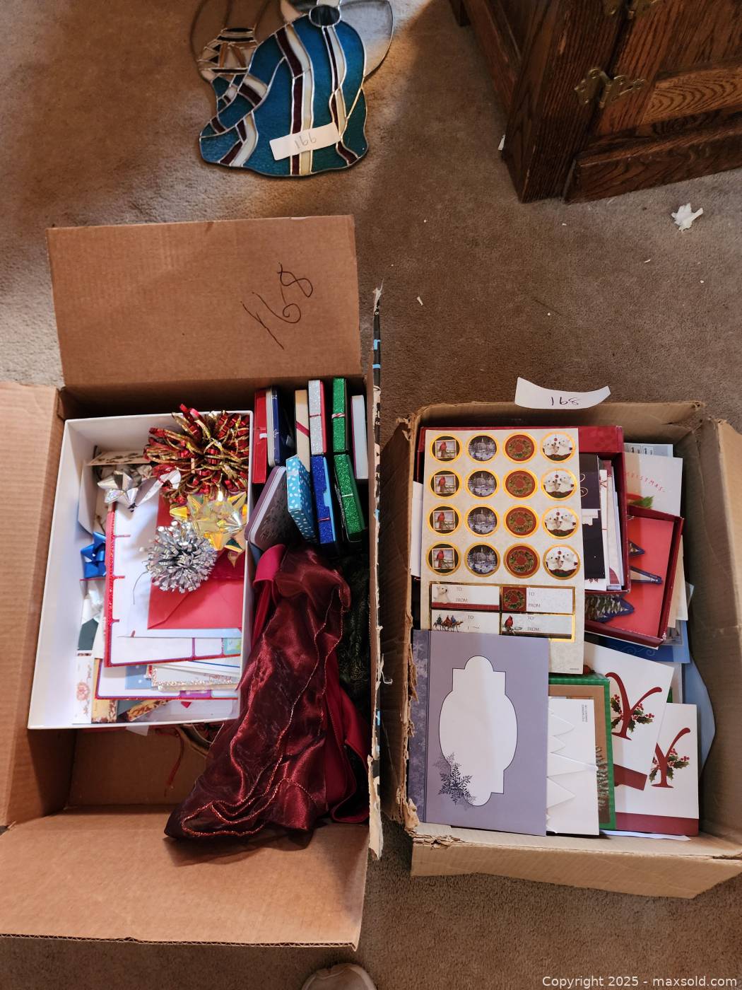 Christmas Stickers, Cards, Bows, and Other Gift Wrapping Items | Pine ...