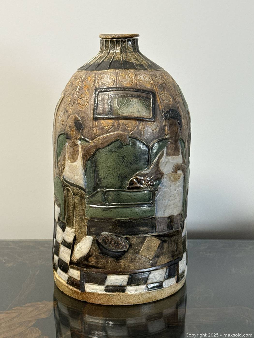 Jean-Denis Bisson Canadian Signed Art Pottery Jug | Toronto (Ontario ...