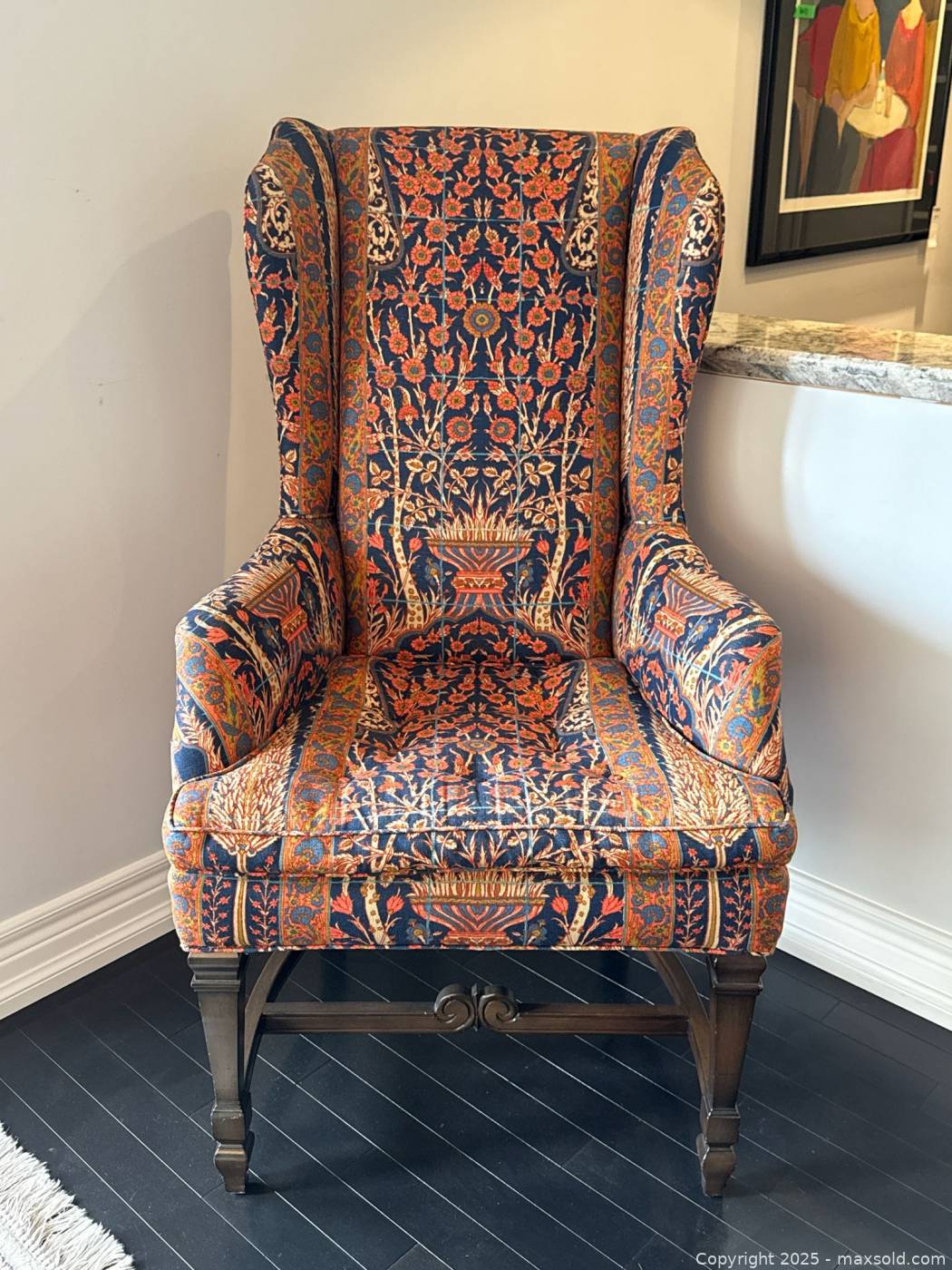 Vintage Tall Narrow Wingback Chair | Toronto (Ontario, Canada) PARTNER ...