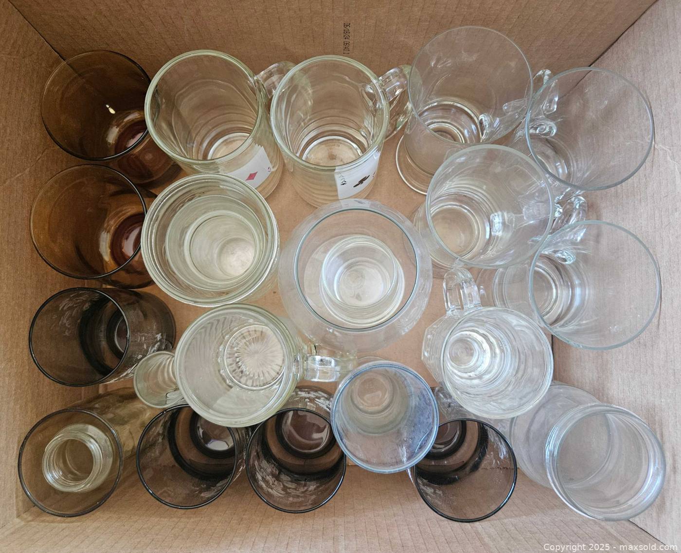 Mixed Lot All-Glass Household Glassware & Serveware, 35+ pcs | Kingston ...