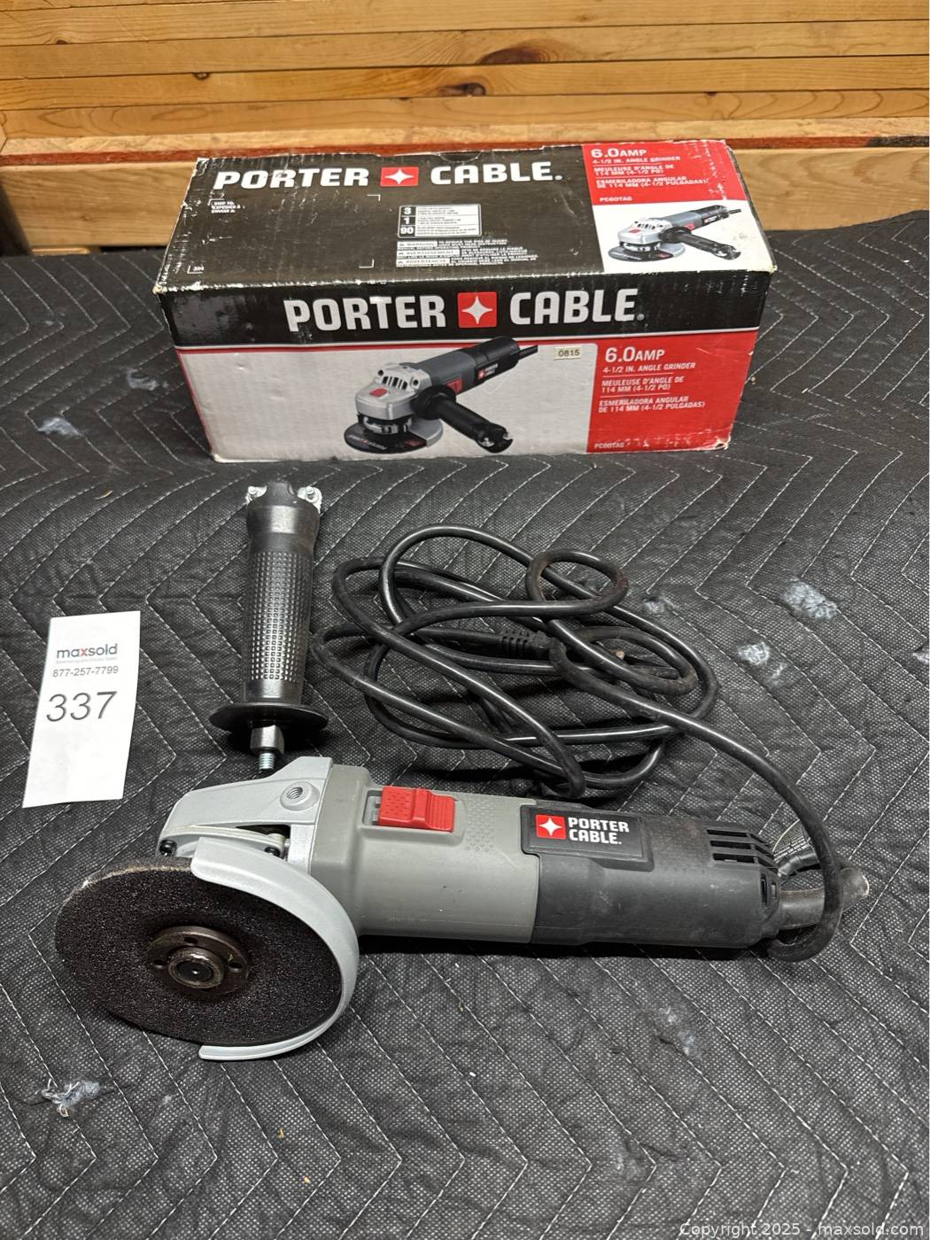 Porter Cable Grinder New | Decatur (Georgia, USA) SELLER MANAGED ...
