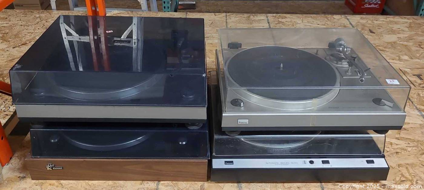 4x Vintage SANSUI Turntable / Record Player lot | Toronto (Ontario ...