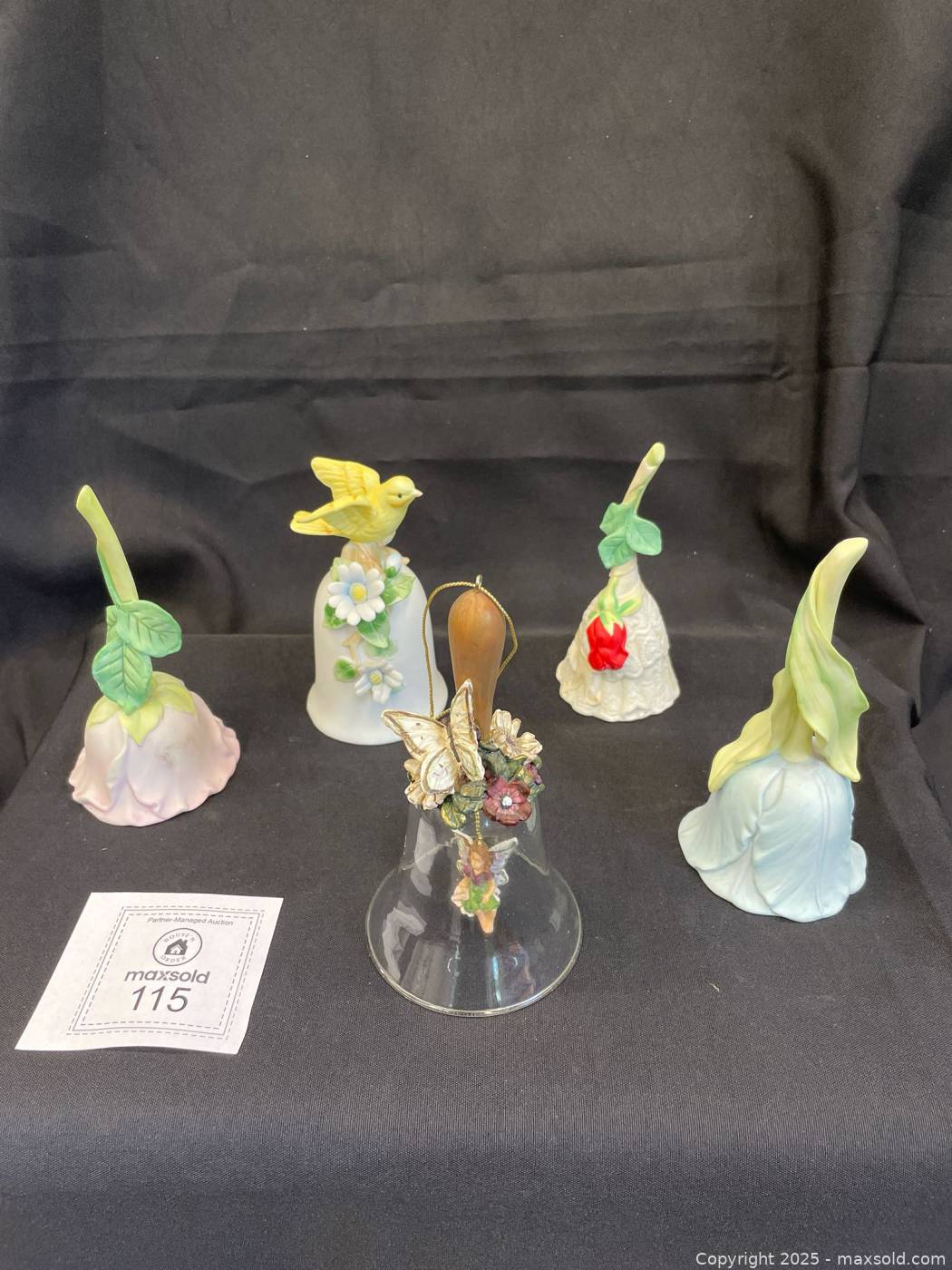 Assorted Porcelain/Glass Bells | Leith (Ontario, Canada) PARTNER ...