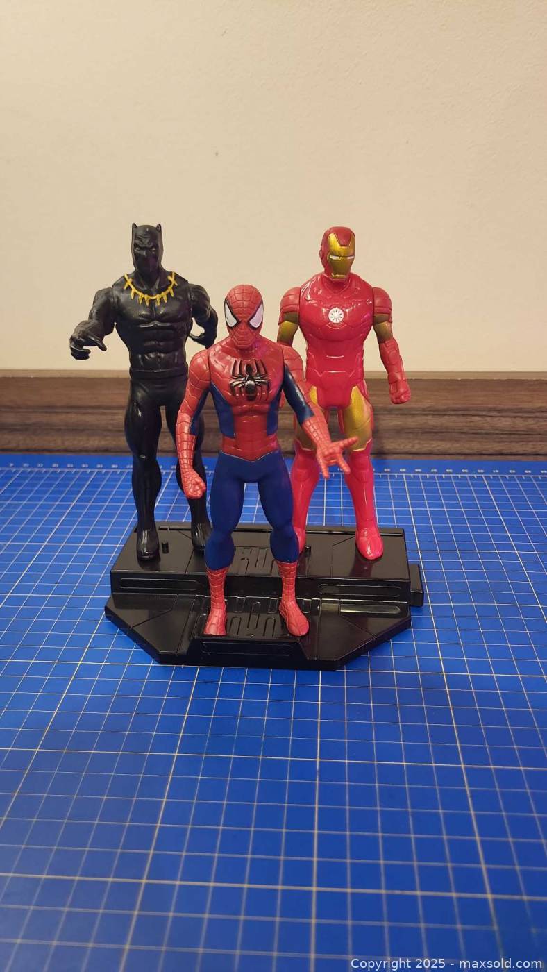 Marvel Action Figures - Spider Man, Iron Man, Black Panthor | Toronto ...