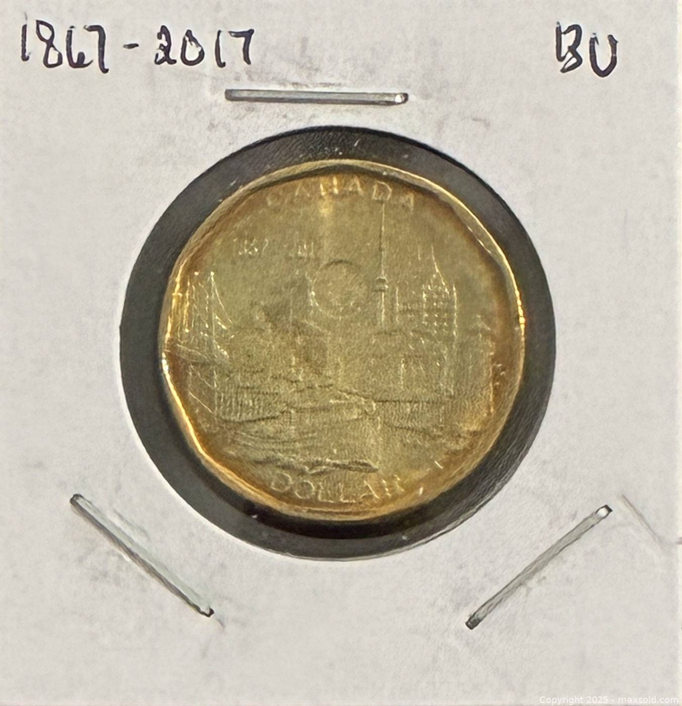 1867-2017 Cdn. 150th Anniversary of Canada Loonie | Newmarket (Ontario ...