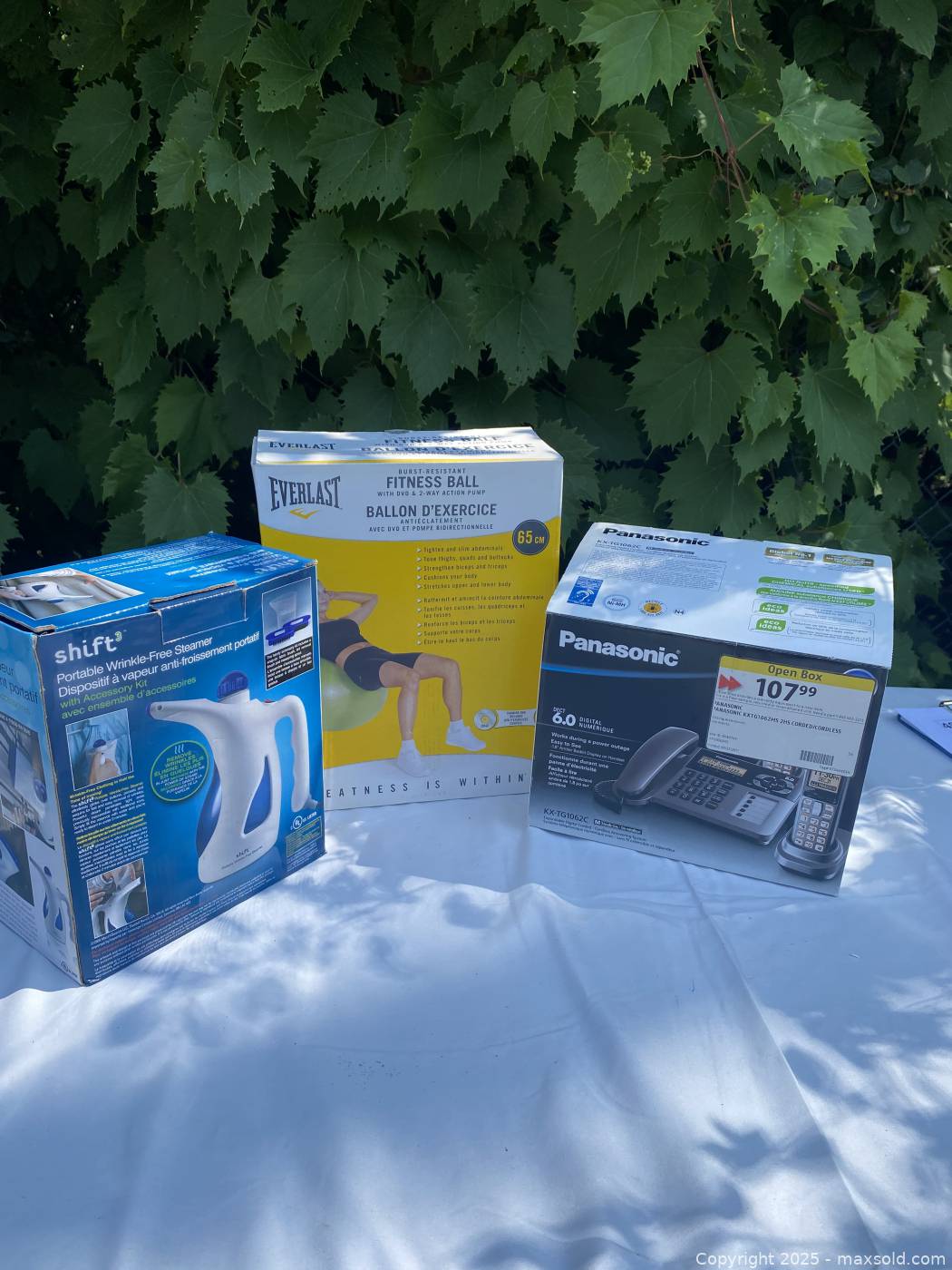 Panasonic Phone Exercise Ball Portable Steamer | Midland (Ontario ...