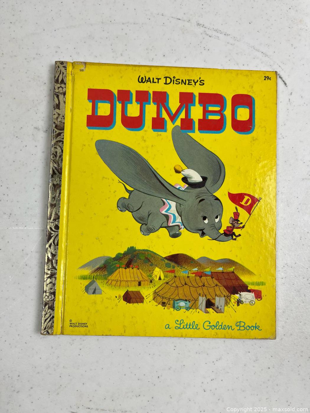 Walt Disney’s Dumbo – Little Golden Book, Golden Press | Dundee ...