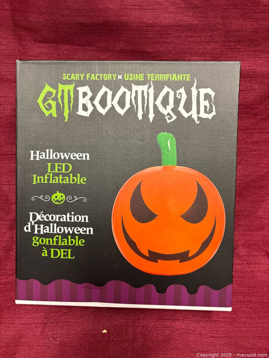 Jack-o'-lantern Flat Pumpkin Decoration (Plastic/Vinyl) | Renfrew ...