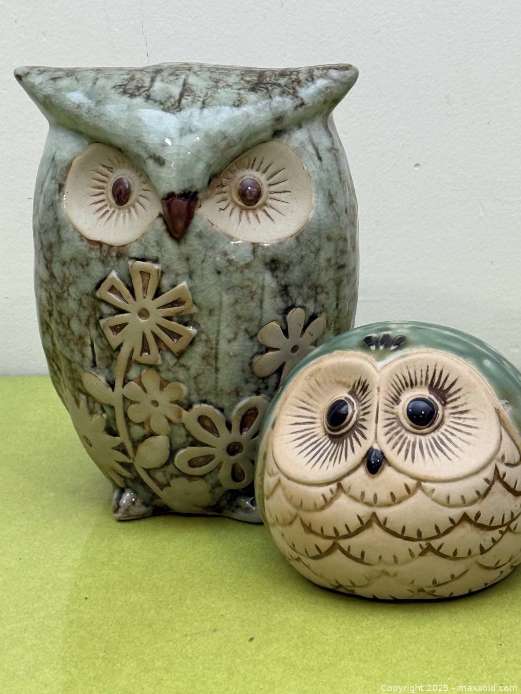 2 Hand Made MCM Pottery Owls | Toronto (Ontario, Canada) SELLER MANAGED ...