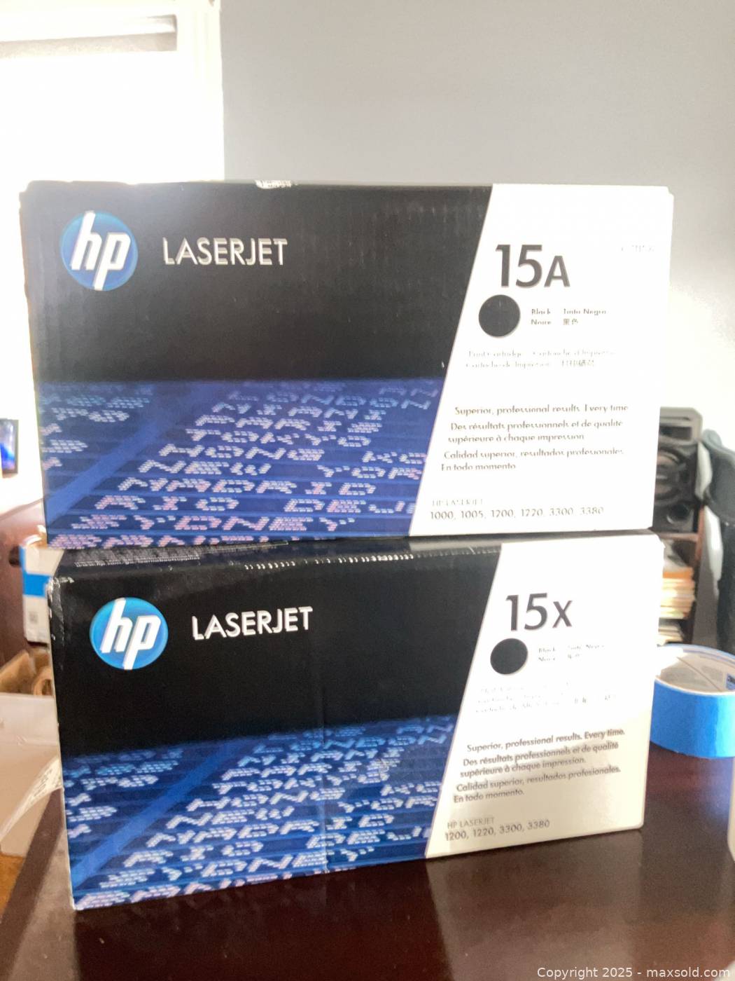 HP Black LaserJet Toner Cartridges 15A and 15X | Abington ...