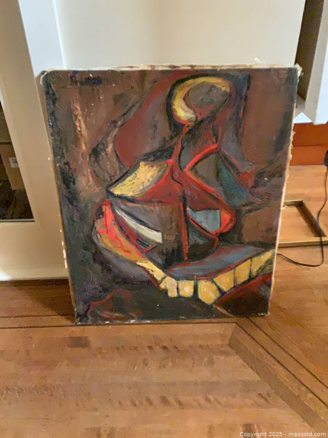 Mid century abstract expressionism impasto oil painting | Vancouver ...