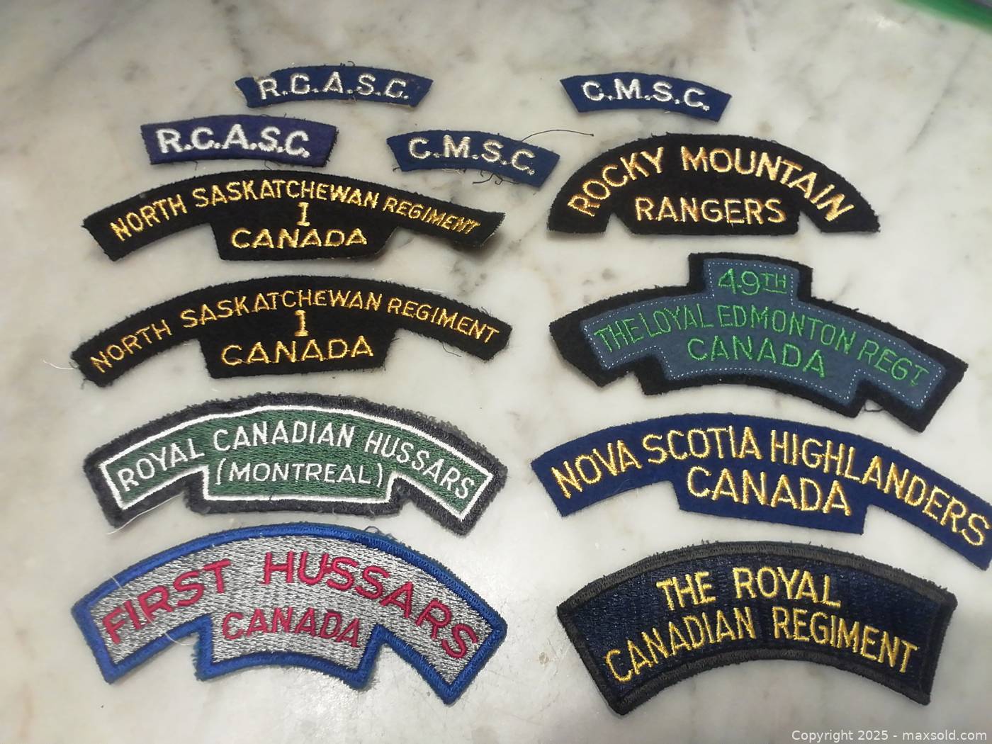 Canadian Military Shoulder Patches | Toronto (Ontario, Canada) SELLER ...