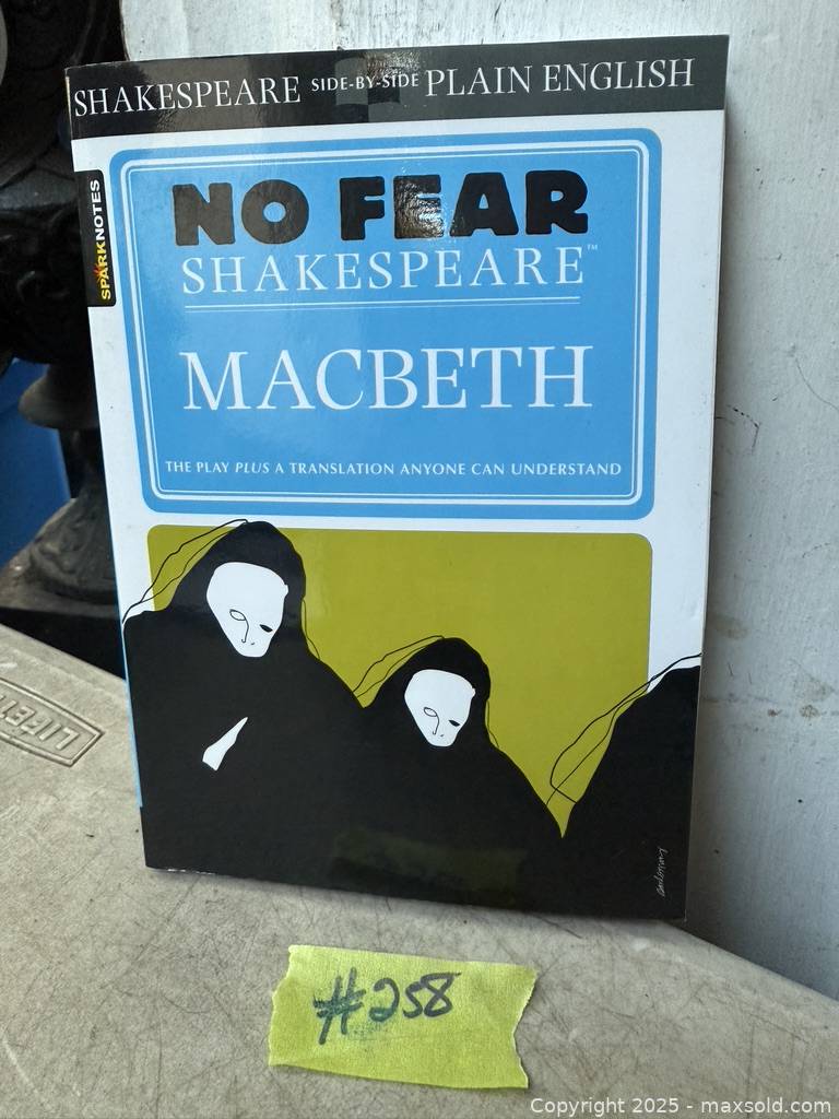 BOOK NO FEAR SHAKESPEARE . MACBETH. | Hamilton (Ontario, Canada) SELLER ...