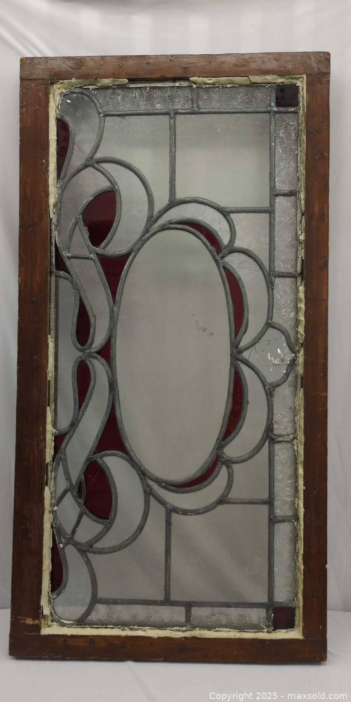 Leaded Stained Glass Window Panel, Victorian, c.1900–1930 | Burlington ...