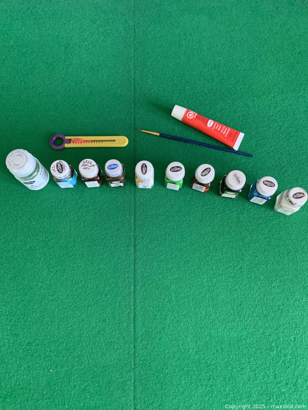 Model Paint Enamel 9 pc Paint Set and Thinner (Model Kit) | Ottawa ...