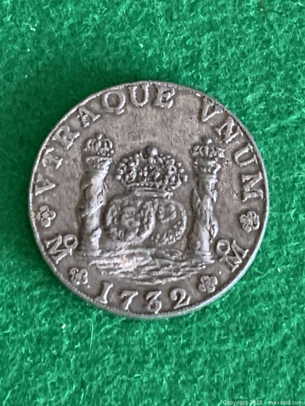 Spanish Colonial Pillar Dollar Coin (1732) (2nd of 2) | Ottawa (Ontario ...