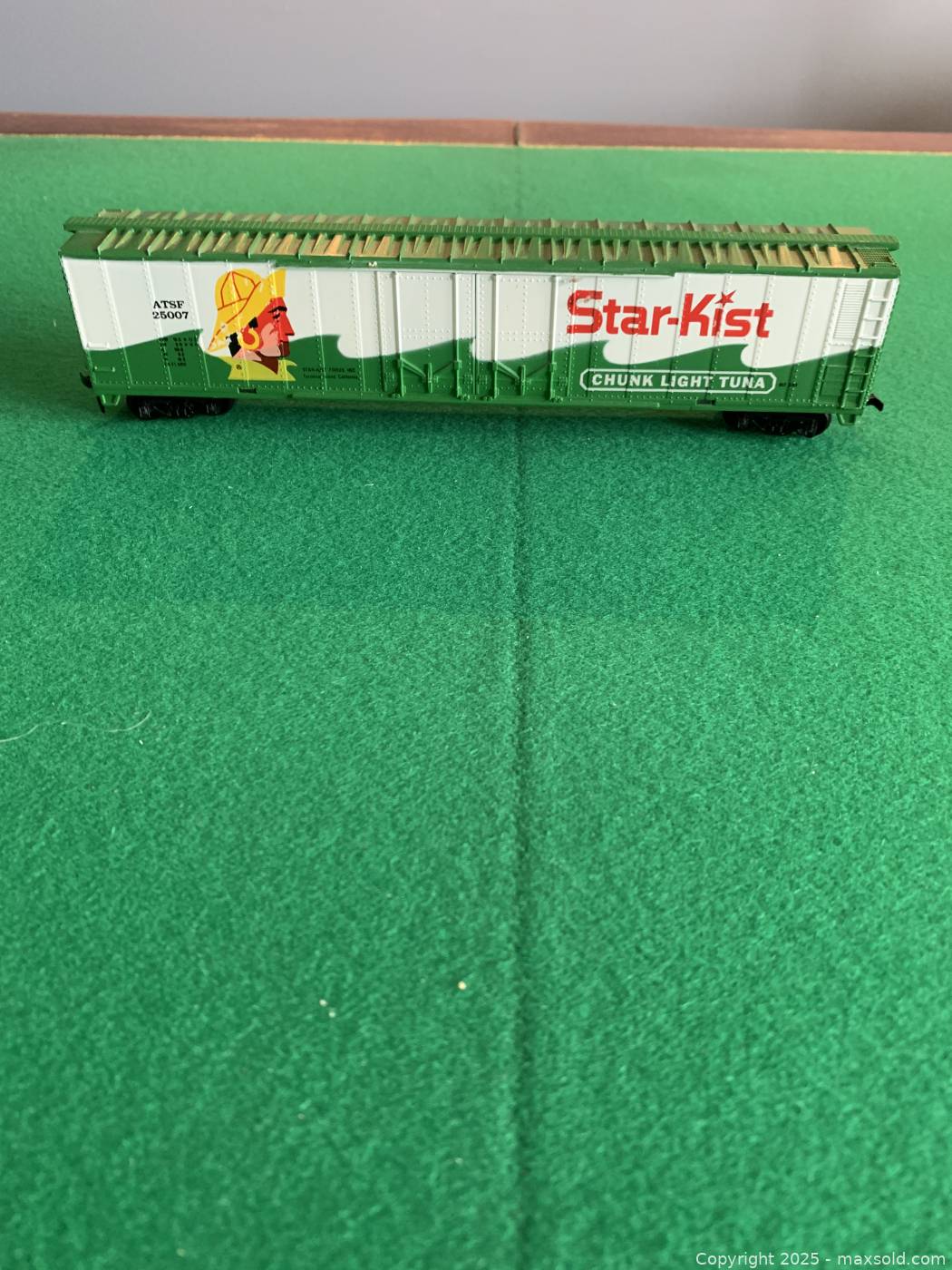 Star-Kist ATSF #25007, Chunk Light Tuna Box Car, HO Scale Model Train ...