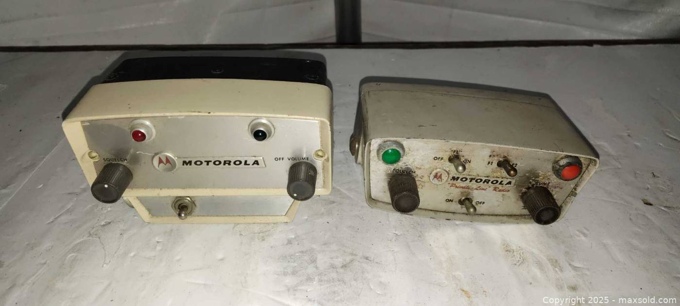 Vintage 1968 Motorola Mocom 70 radio control boxes | Walworth (New York ...