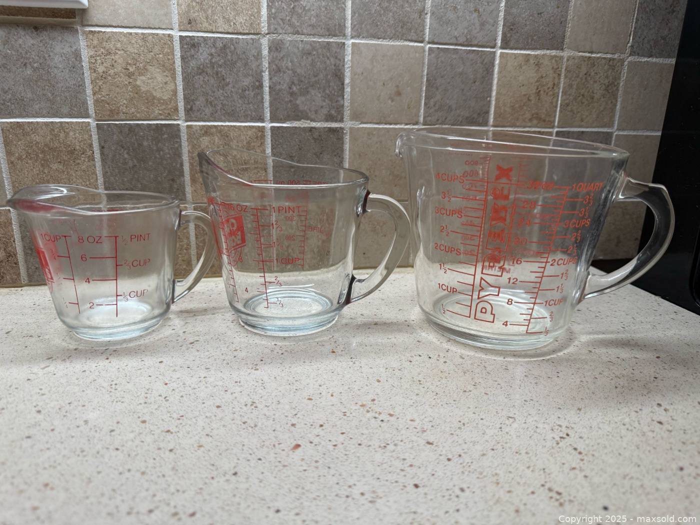 Vintage Pyrex Measuring Cups | Menlo Park (California, USA) SELLER ...