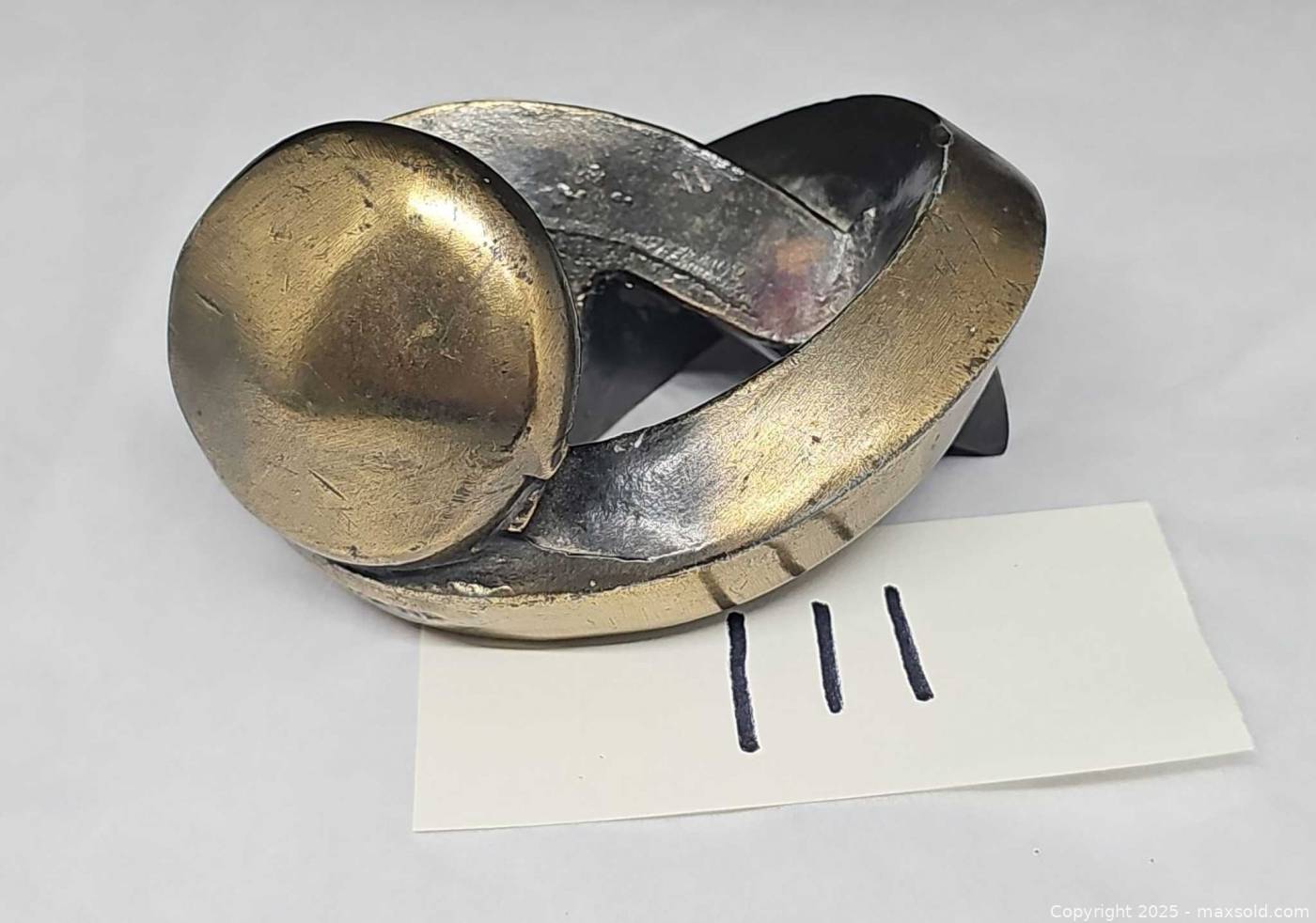 Lawson & Lawson abstract metal Paperweight | Hatboro (Pennsylvania, USA ...