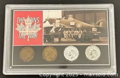 1942-5 Cdn. The Coins That Won the War. Set of 4 Canadian World War II ...