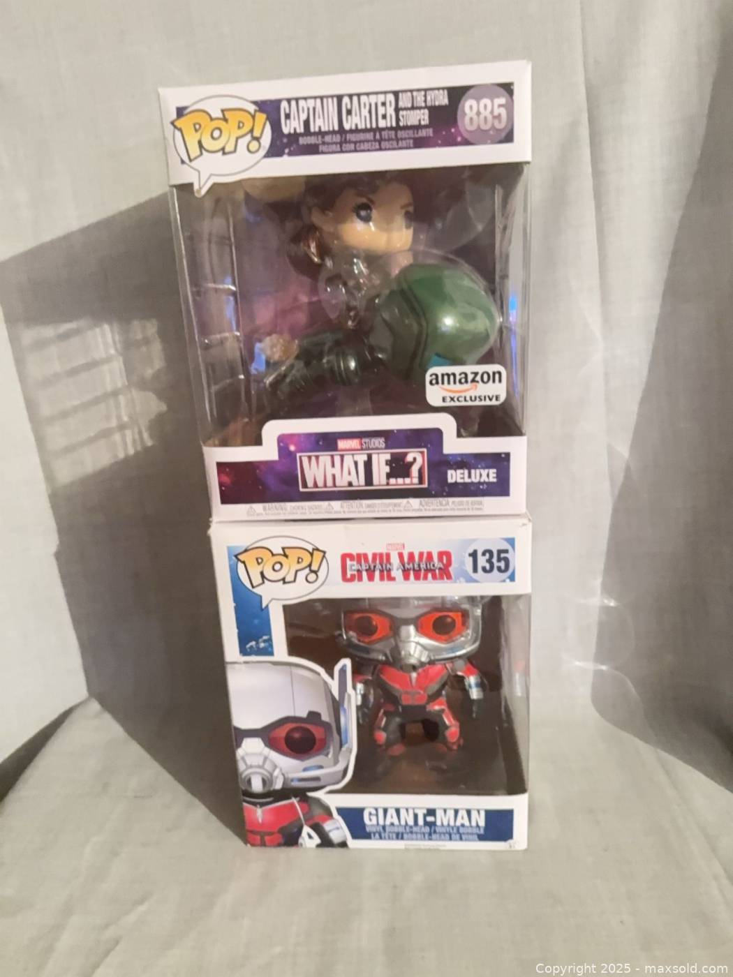 Funko Pop! Captain Carter & Giant-Man (Lot of 2) | Toronto (Ontario ...