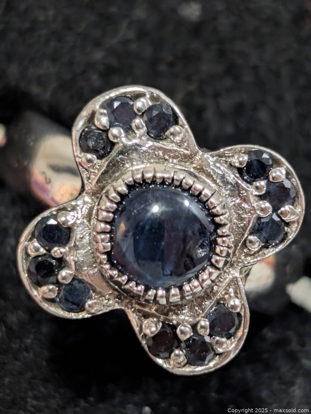 Silver(8.28g)Sapphire Ring,size 7.5 | Toronto (Ontario, Canada) PARTNER ...