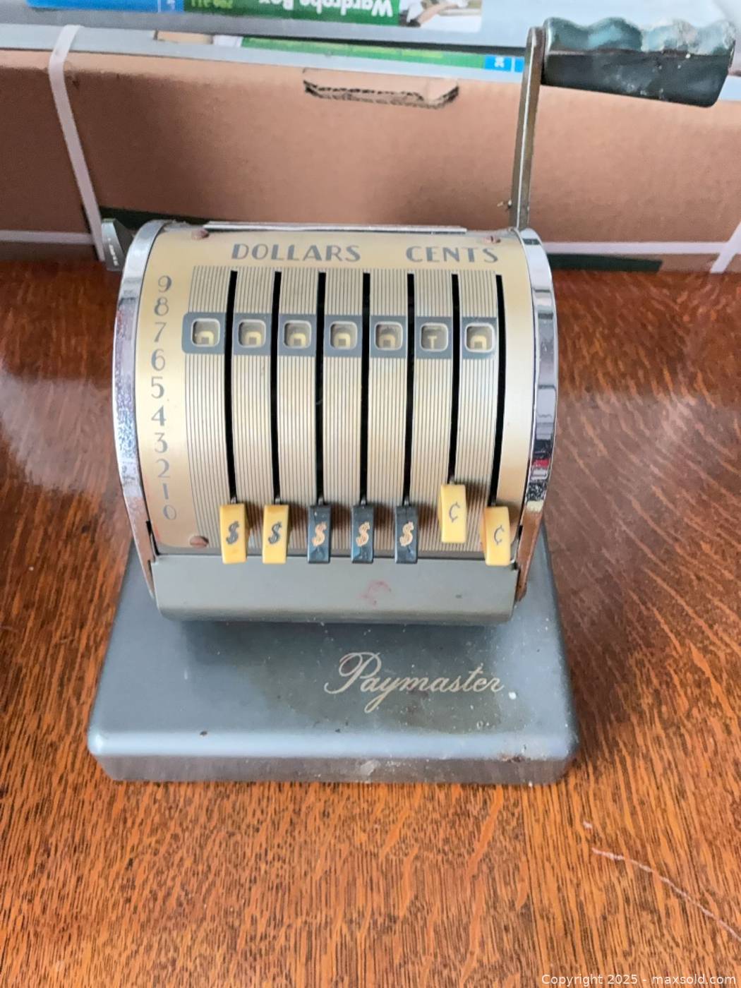 Paymaster Series X-550 7-Column Mechanical Adding Machine | Clearview ...