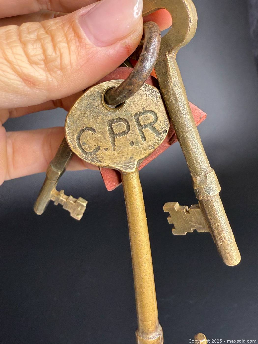 (CPR) CANADIAN PACIFIC RAILWAY: Solid Brass Skeleton Keys | Victoria (British Columbia, Canada ...
