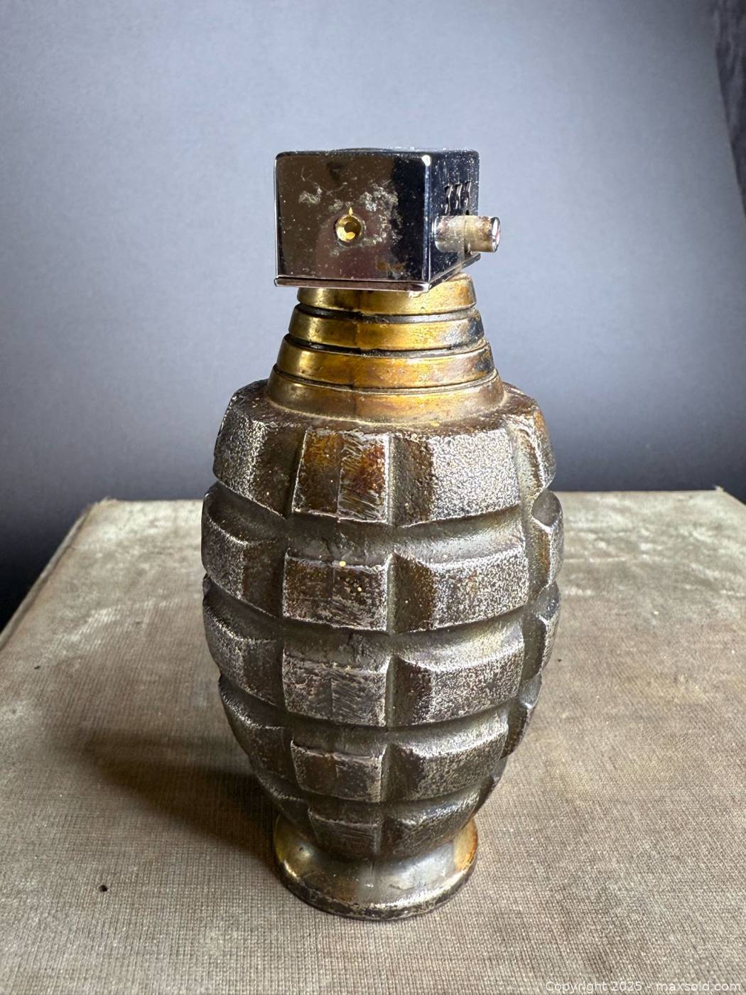 Antique Grenade Table Lighter | Victoria (British Columbia, Canada ...